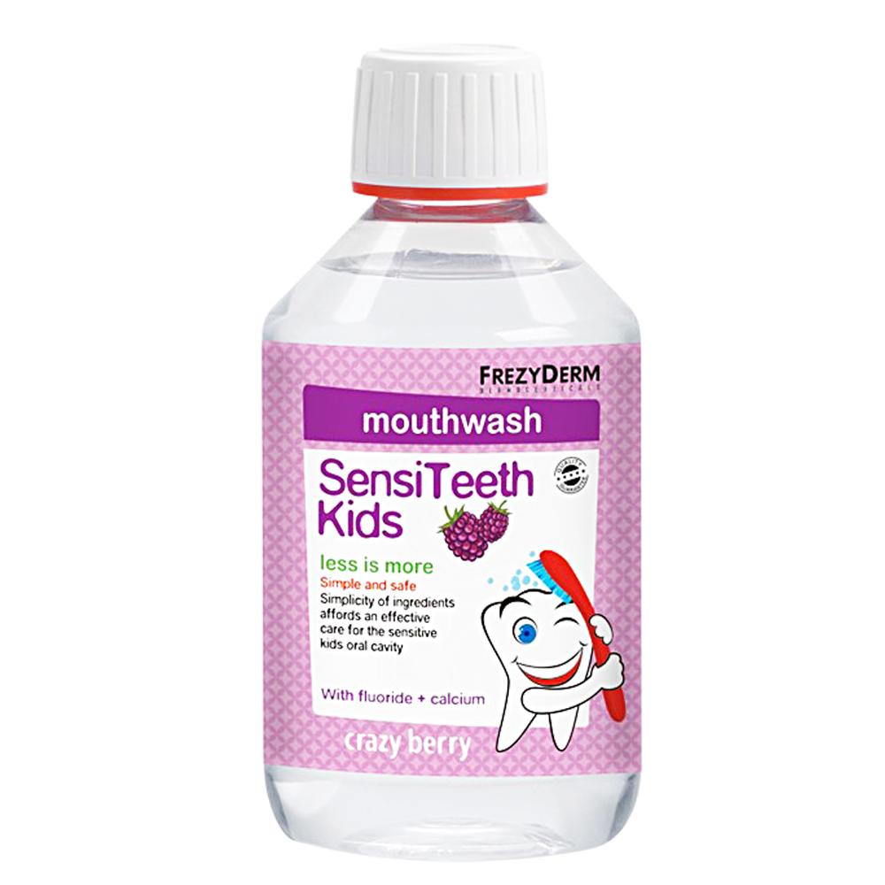 Frezyderm sensiteeth kids mouth wash 250 ml - Fedra